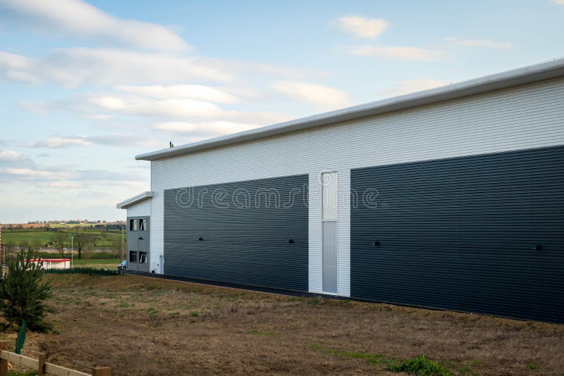 Industrial Distribution Warehouse Construction Frame in England Uk ...
