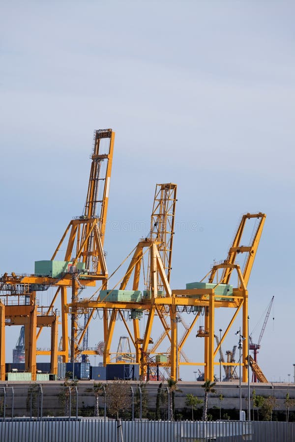 Industrial dock stock photo. Image of commercial, large - 45462346