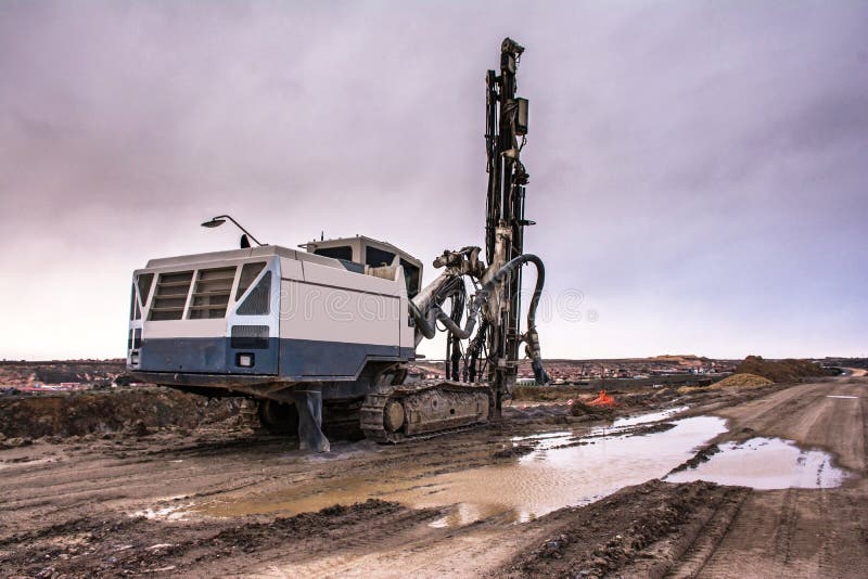 Drilling Machine for Construction, Mining or Drilling in Search of ...