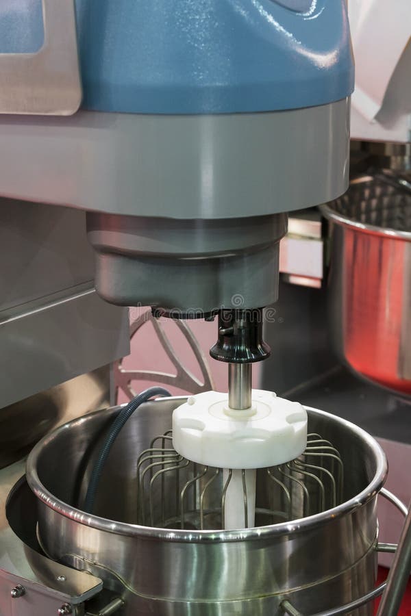 Industrial Electric Machine Knead Dough for Baking Stock Photo - Image ...