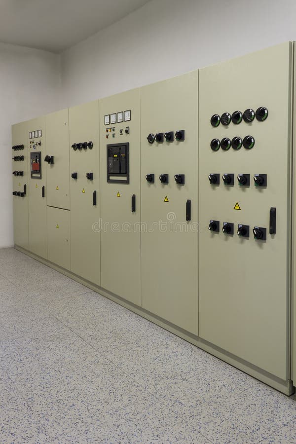 Cubicles electrical panel stock image. Image of industrial - 11277119