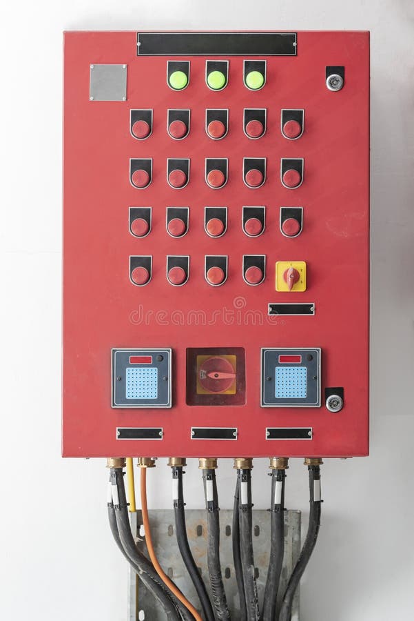 Industrial Electrical Switch Panel Stock Image - Image of circuit ...