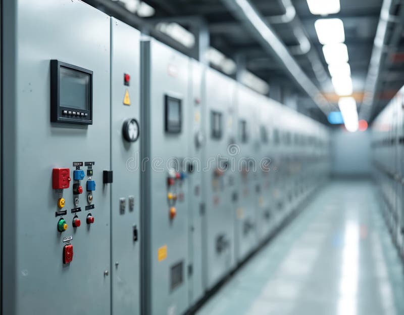 Electrical Substation Control Stock Illustrations – 1,071 Electrical ...