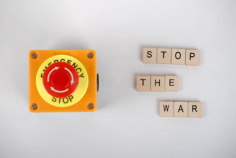 Emergency Stop Concept stock photo. Image of danger - 172580820