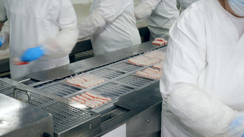 Industrial Fish Breeding in Offshore Farm in Cages Fish Farming Stock ...