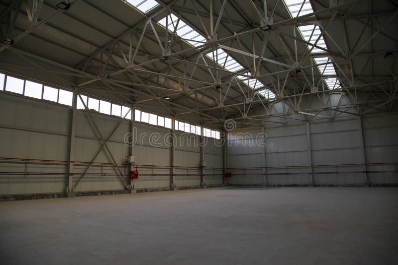 Inside Clean Room At Factory,empty Room,industrial Stock Photo - Image ...