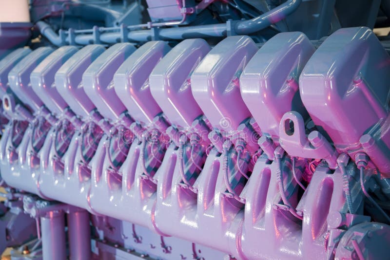 Industrial engine stock photo. Image of industrial, closeup - 16166096