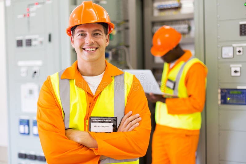Industrial engineer stock photo. Image of caucasian, computerized ...