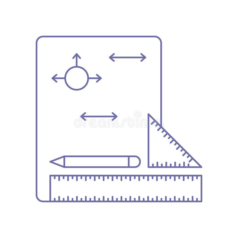 Industrial Engineer Measurements Tools Icon Vector Stock Vector ...