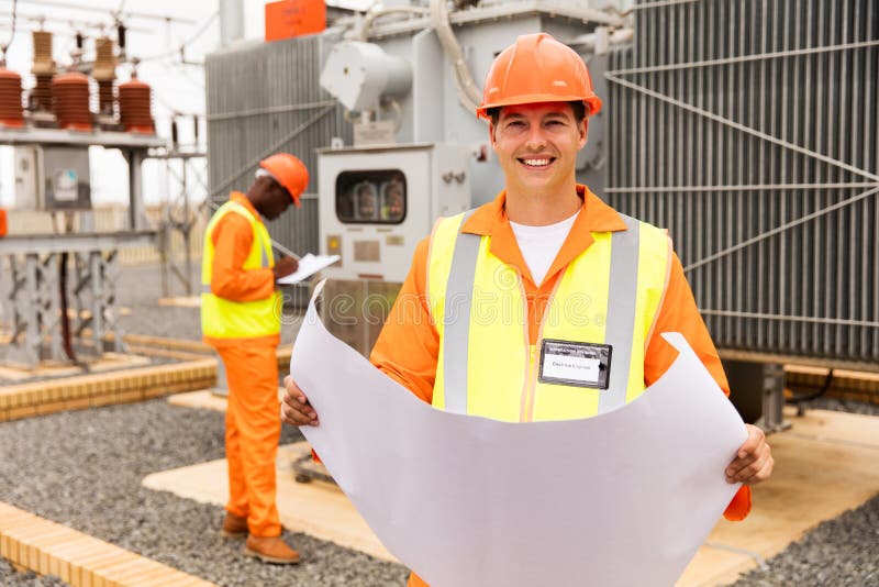 Industrial engineer stock photo. Image of portrait, industry - 22990908