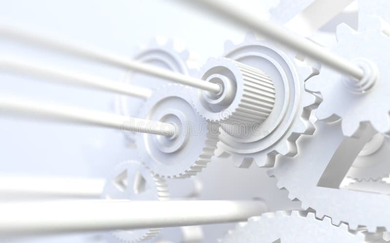 Industrial and Engineering Abstract Background Stock Illustration ...