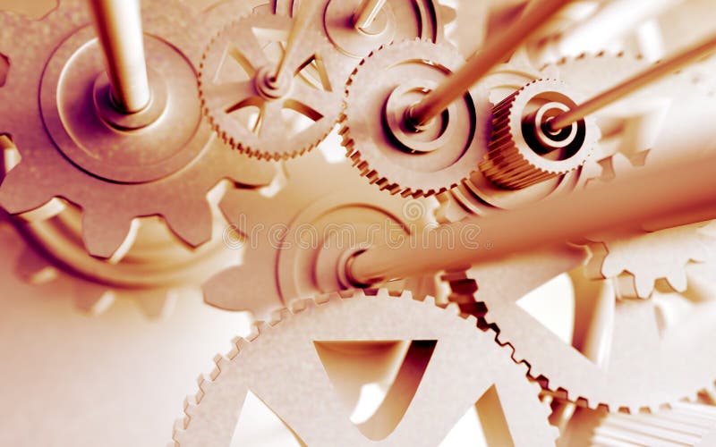 Industrial and Engineering Abstract Background Stock Illustration ...