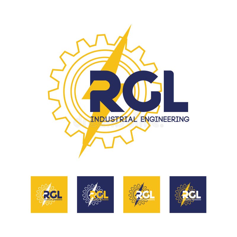 Industrial Engineering Logo - Vector Stock Vector - Illustration of ...