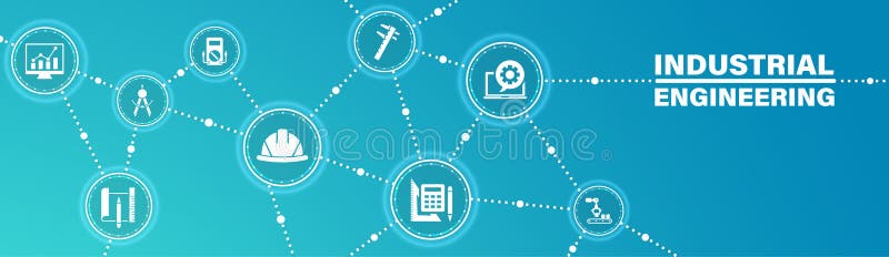 Industrial Engineering Vector Illustration. Industry Stock Vector ...