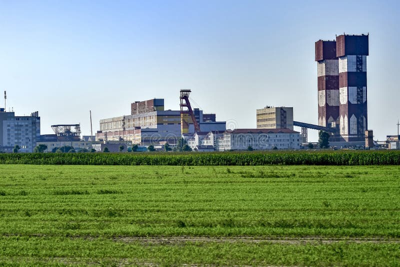 Factory For The Production Of Fertilizers Stock Photo - Image of ...
