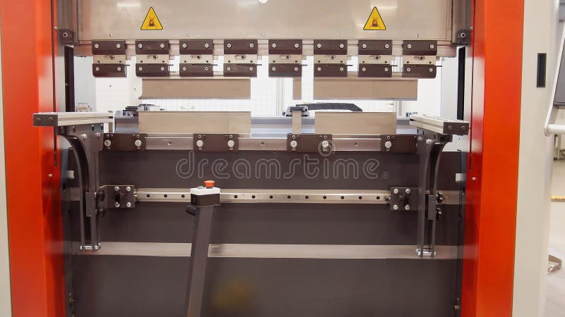 Industrial Equipment - Automate Machine at Factory, Front View Stock ...