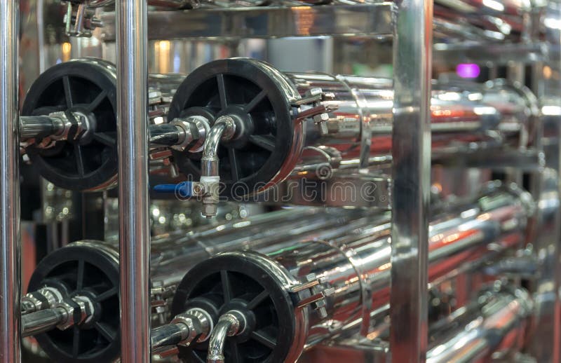 Engineering in Machine Room Stock Image - Image of talkie, handheld ...