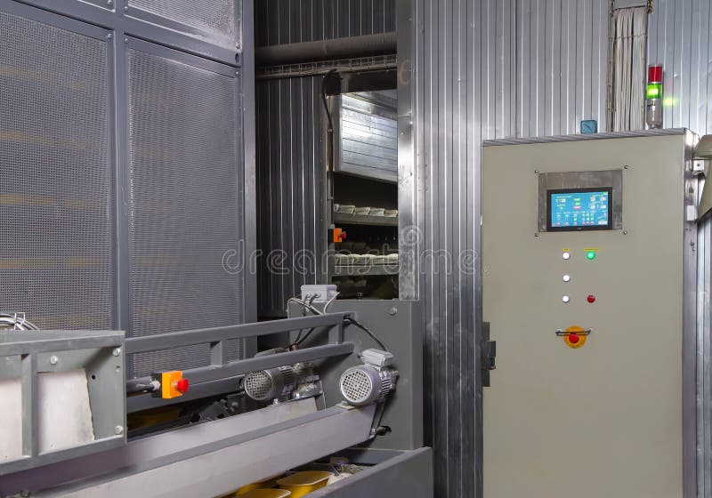 Industrial Equipment at the Enterprise for the Production of Bakery ...