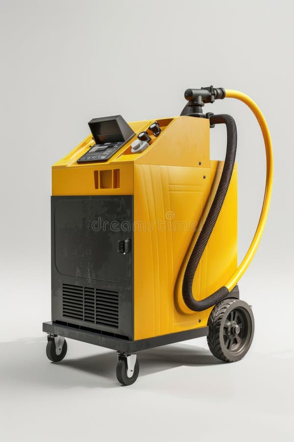 Industrial Equipment with a Hose Attachment, Suitable for Construction ...