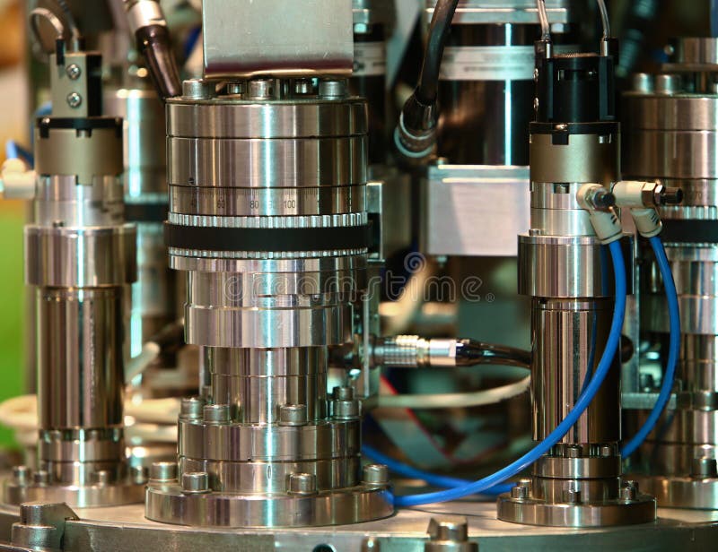 Industrial Equipment. Machine Stock Image - Image of automated, power ...