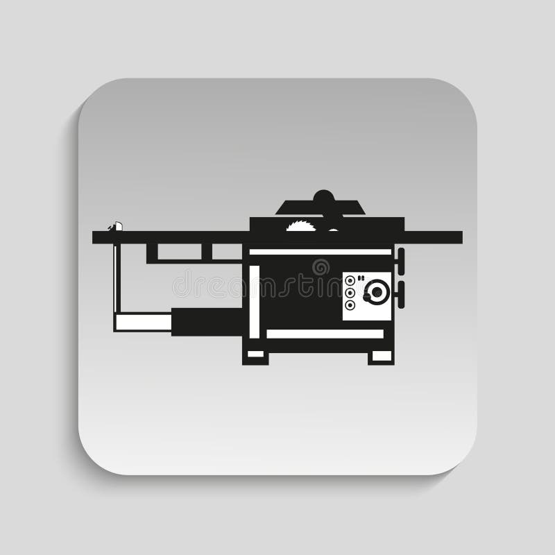Industrial Equipment. Machine. Vector Icon Stock Vector - Illustration ...