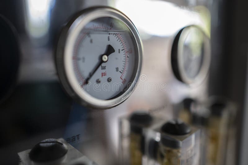 Industrial Equipment - Measuring Sensor. Pressure Testing Technology ...
