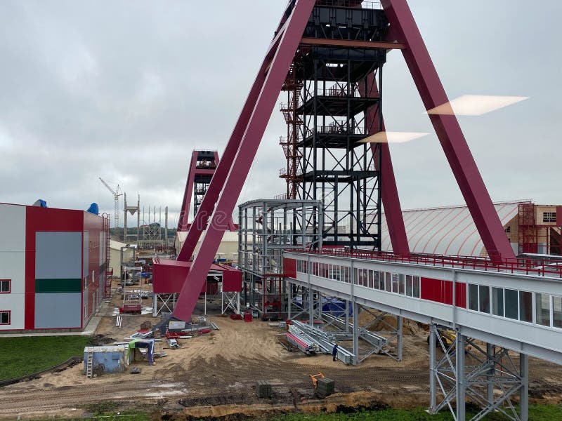 Industrial Equipment of a Mining and Processing Plant with a Front End ...