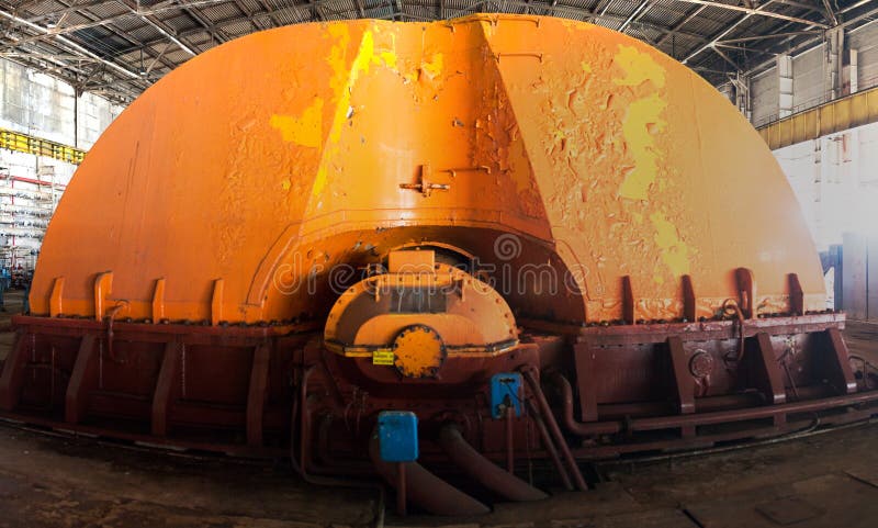 Industrial Equipment of the Nuclear Power Plant Stock Image - Image of ...