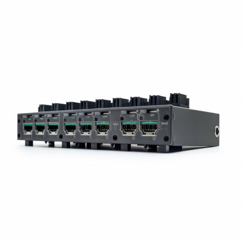 Industrial Ethernet Switch with Multiple Ports and Advanced Network ...