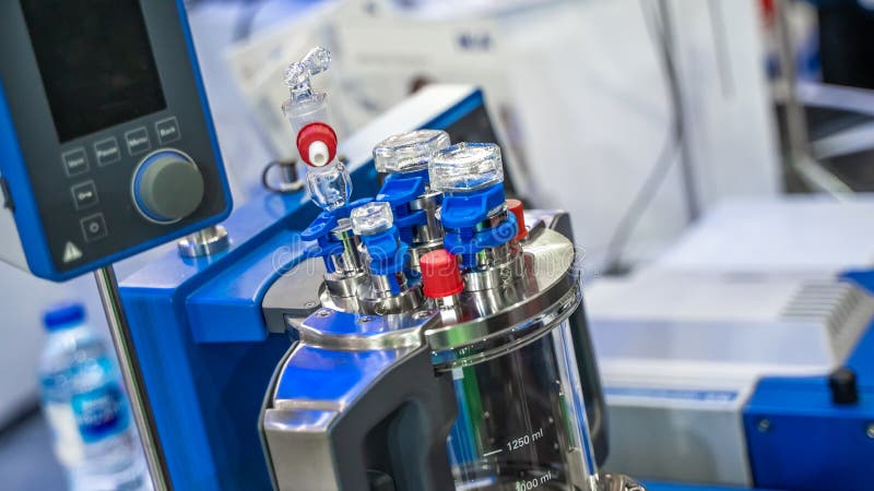 Device in Experiment Science Laboratory Stock Image - Image of device ...