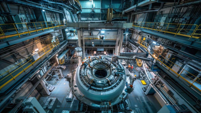 Industrial Facility Interior.Functional Design Stock Illustration ...