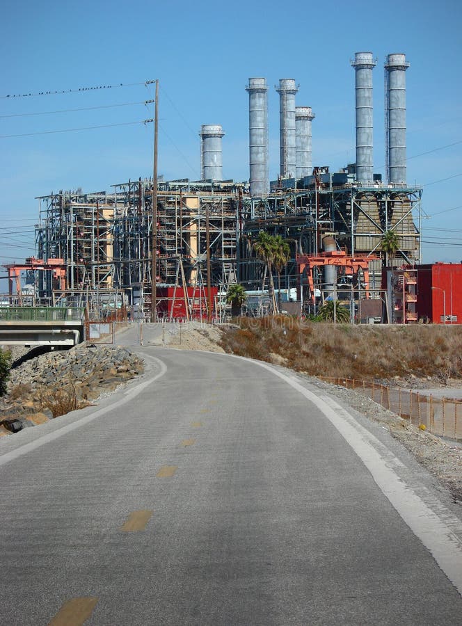 Industrial factory stock photo. Image of road, industrial - 16848624