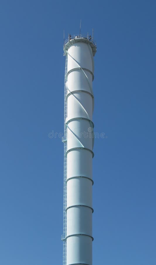 Industrial factory chimney stock photo. Image of architecture - 172480950