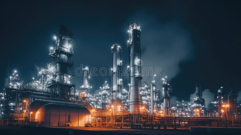 Industrial Factory Emitting Thick Smoke, Suitable for Environmental ...