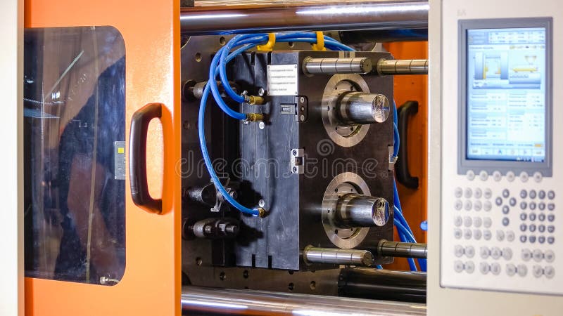 Industrial Factory Equipment. Stock Image - Image of components ...