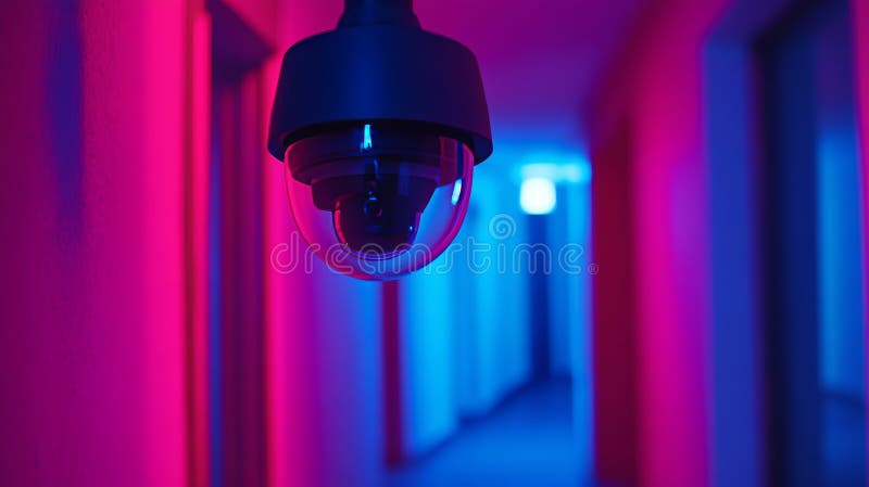 An Industrial Factory is Equipped with a Functioning CCTV Surveillance ...