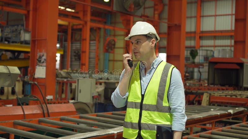 Industrial Factory and Manufacturing Concept. Engineering or Worker ...