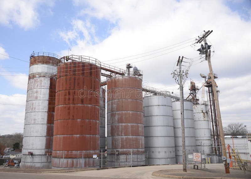 Industrial Factory Processing Plant Editorial Stock Image - Image of ...