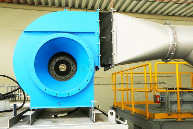 Industrial Fans for Equipment in Factories Stock Image - Image of ...