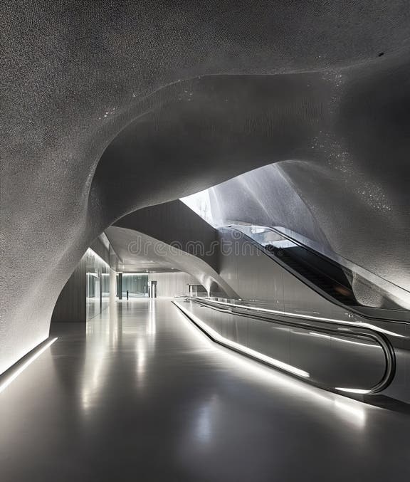 Industrial Features and Dim Lighting Define the Desolate Nature of this ...