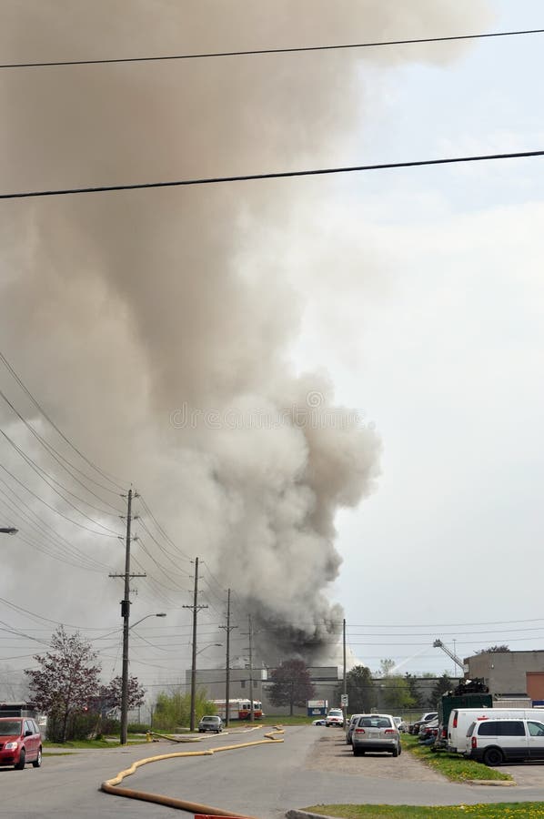 Ottawa Fire Services Responds with Two Engines Editorial Photography ...