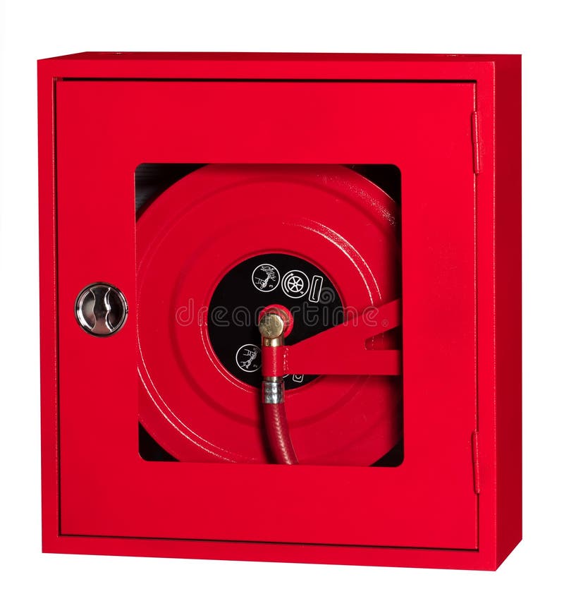 Fire extinguisher stock image. Image of cabinet, handle - 165234965