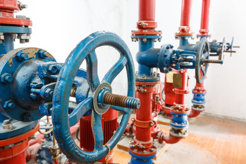 Industrial Fire Control System Stock Image - Image of industrial, alarm ...