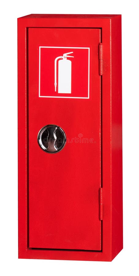 Fire extinguisher stock image. Image of cabinet, handle - 165234965