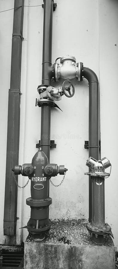 Industrial Fire Hydrant System, Urban Fire Safety Infrastructure ...