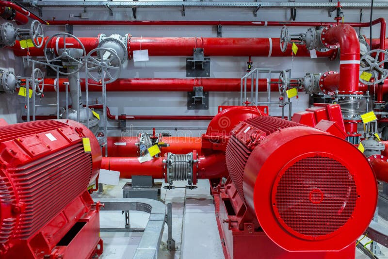Industrial Fire Pump Station. Reliable and Trouble-free Equipment ...