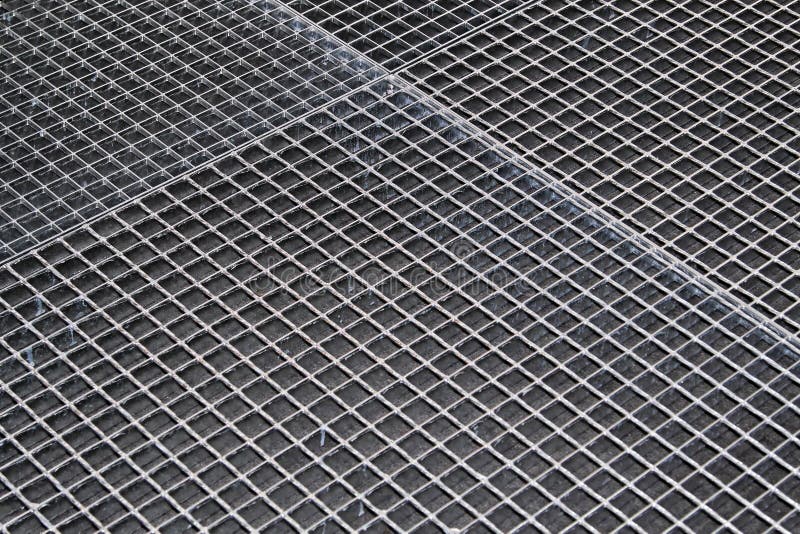 Steel Grating Texture