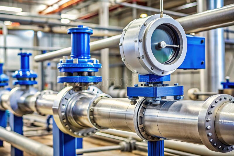 Industrial Flowmeter System for Precise Process Monitoring and ...