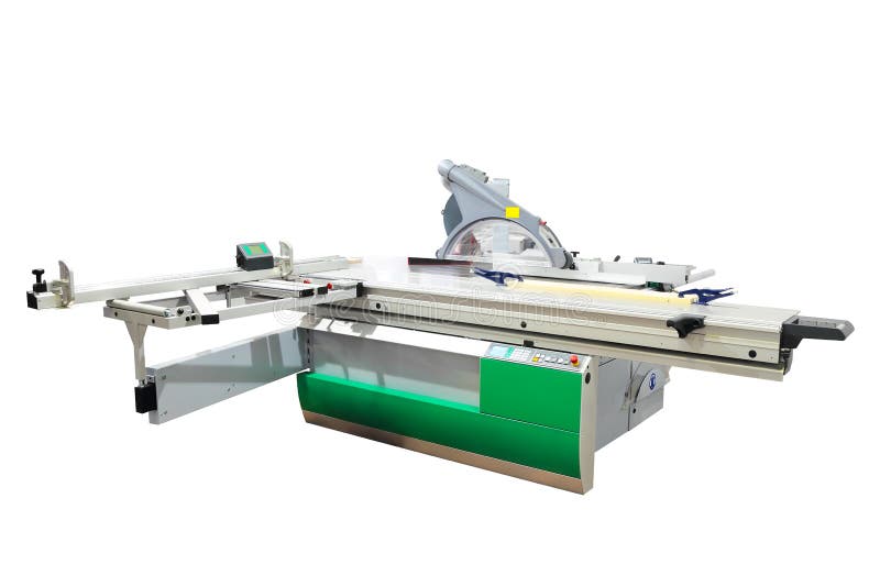 Industrial Format Circular Saw Machine Stock Image - Image of electric ...