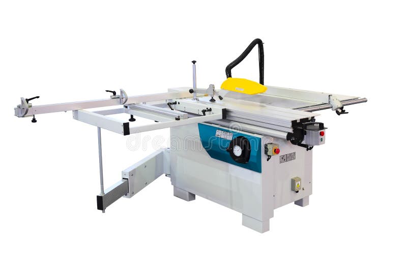 Industrial Format Circular Saw Machine Stock Photo - Image of shop ...